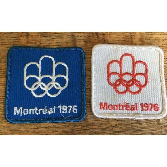 Unbranded | Accessories | Montreal 976 Olympic Logo Patches Blue And ...